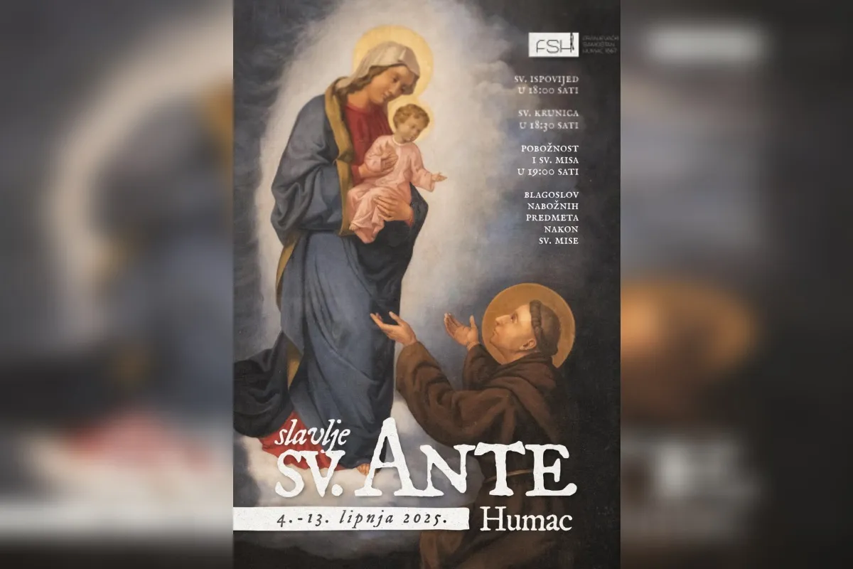 DEVETNICA SVETOM ANTI NA HUMCU / LJUBUŠKI - Rastimo u Gospodinu